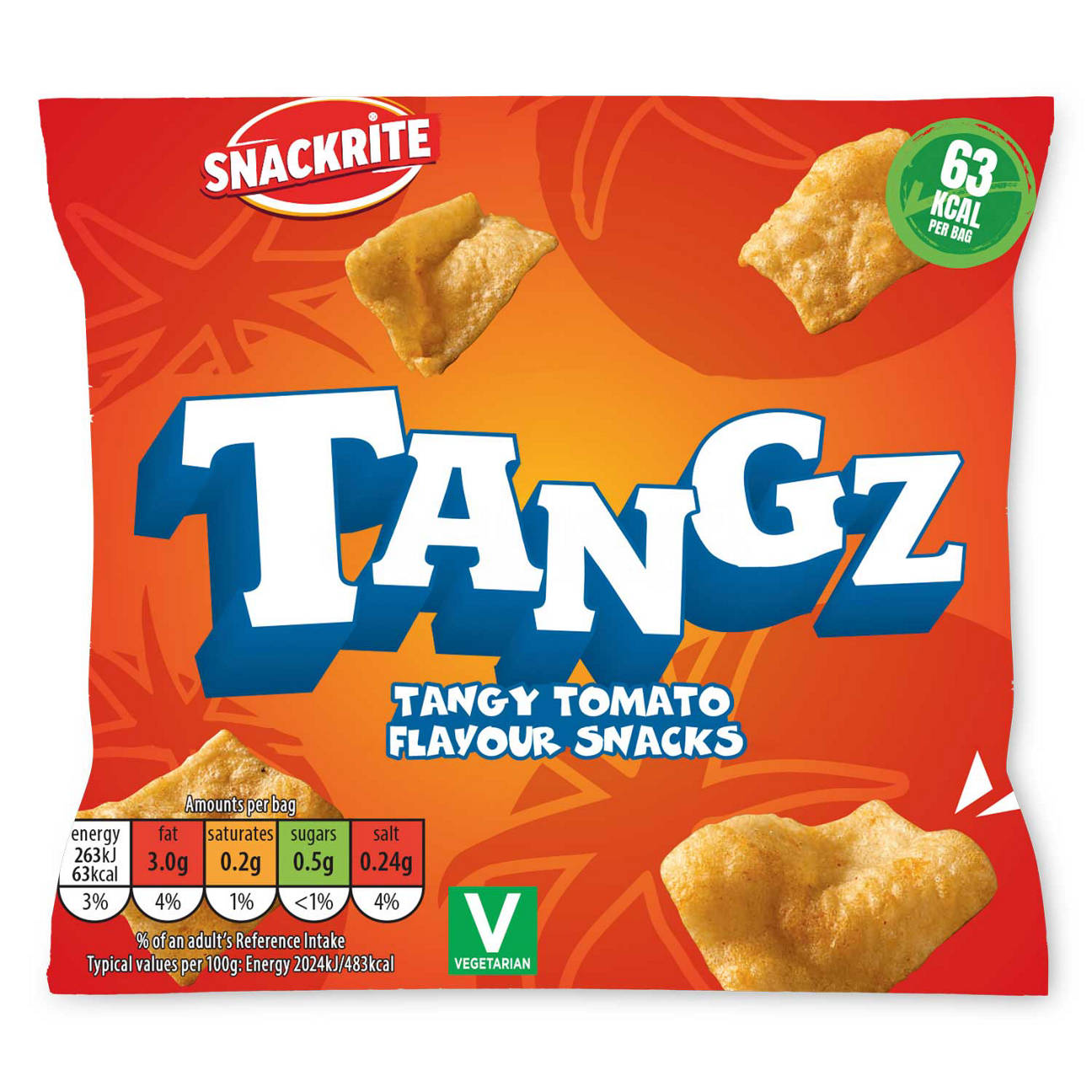 Tangz Tangy Tomato Flavour Snacks | ALDI UK